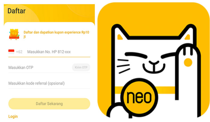Mau Langsung Dapat Rp 100 Ribu? Daftar Saja Aplikasi Penghasil Uang Neo+